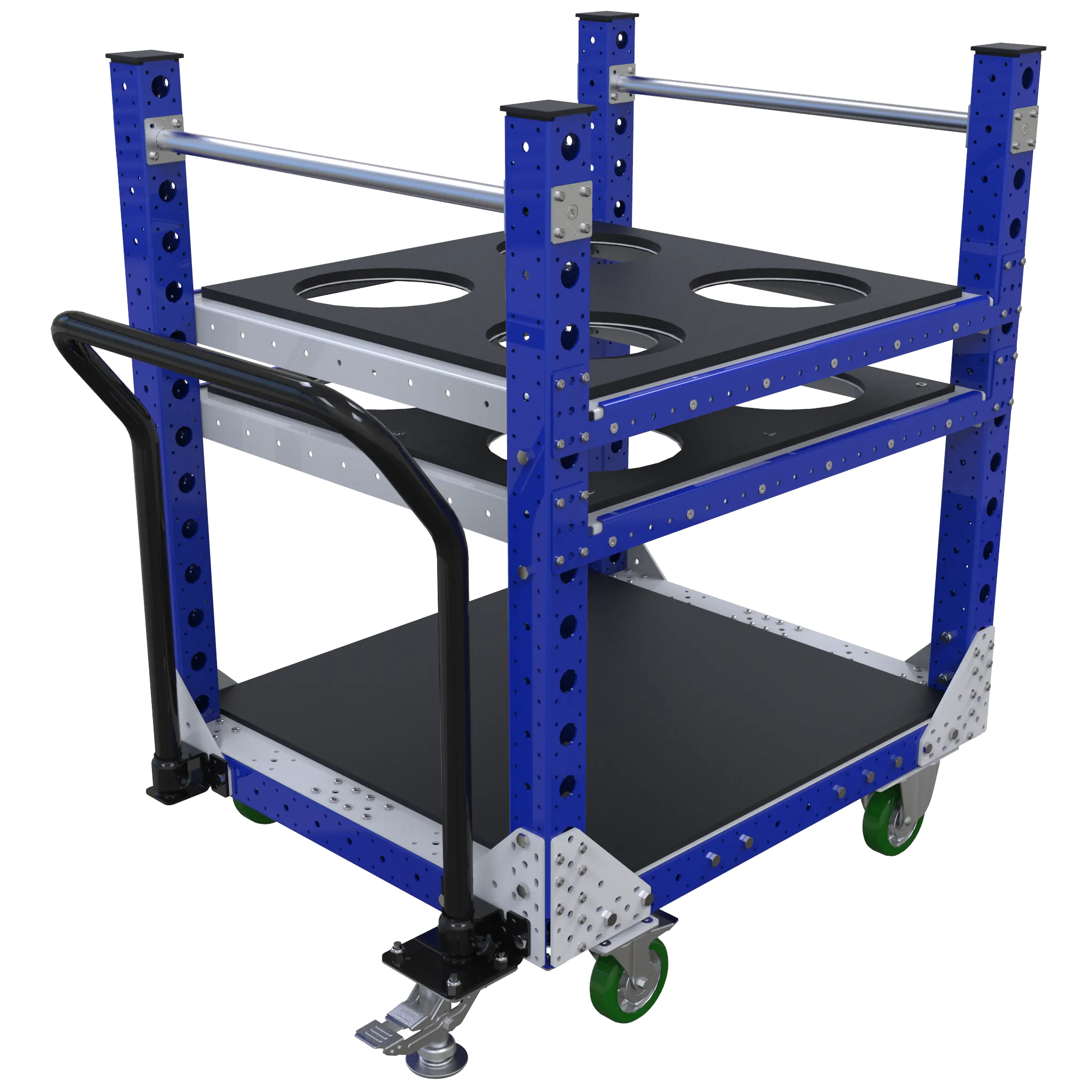 Rotor Shaft Cart – 840 x 980 mm | FlexQube