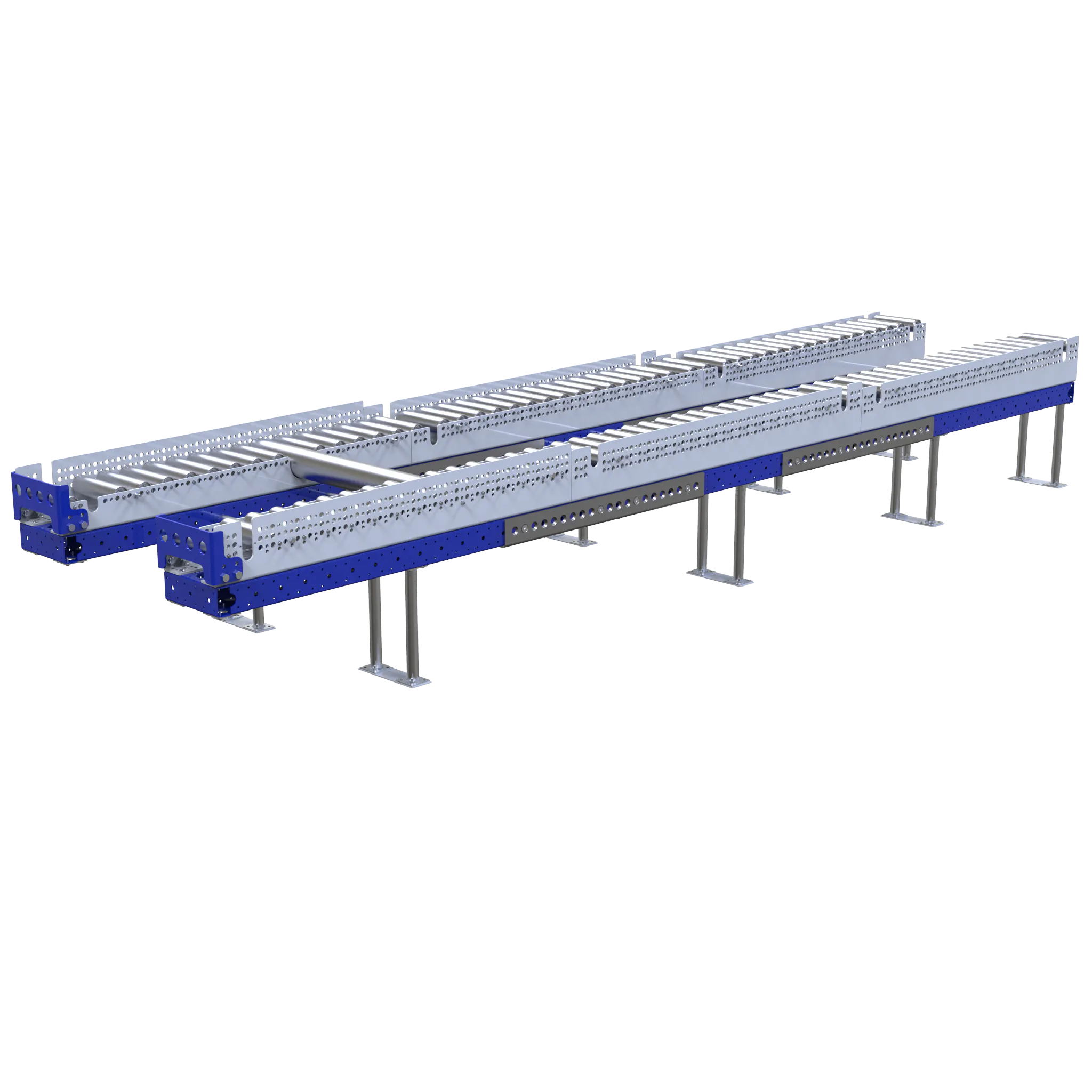 Estante de rodillos - 3640 x 840 mm | FlexQube