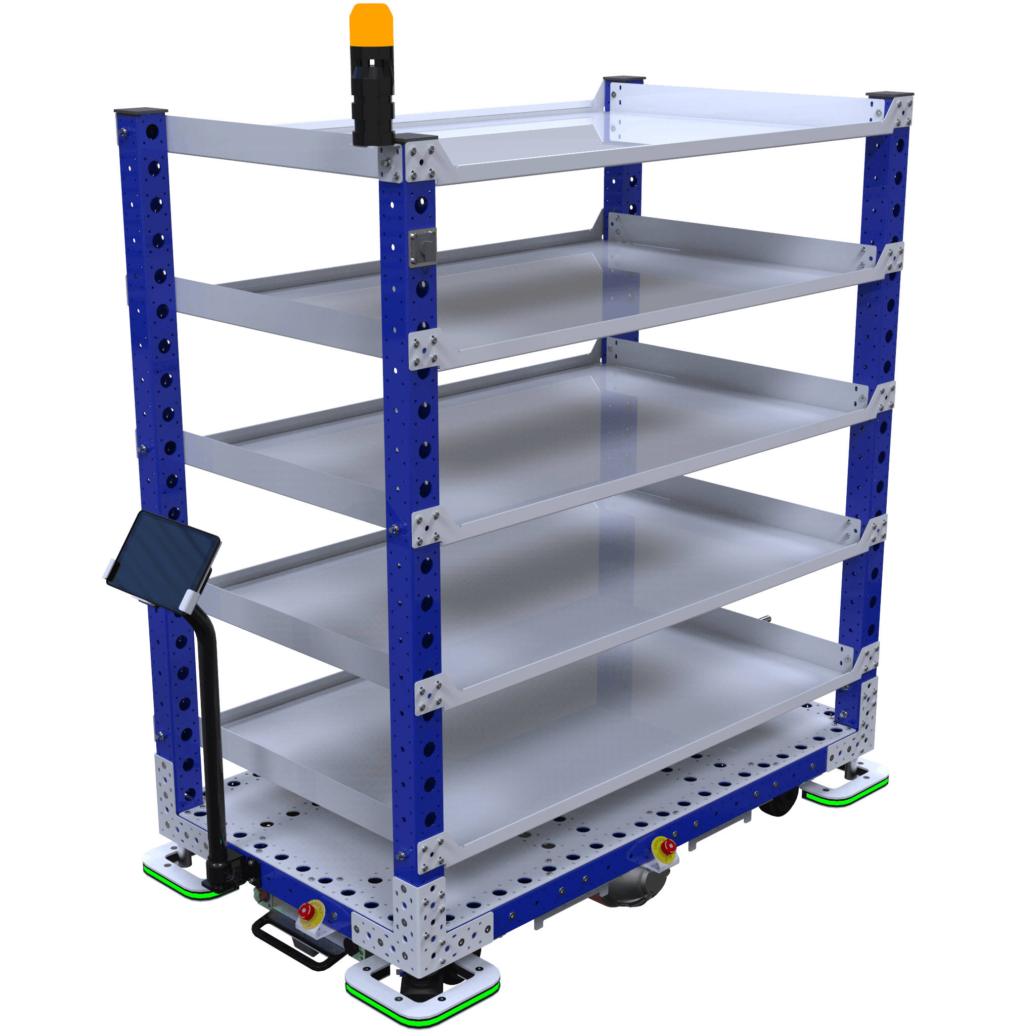 Flat Shelf AGV – 1470 x 840 mm | FlexQube