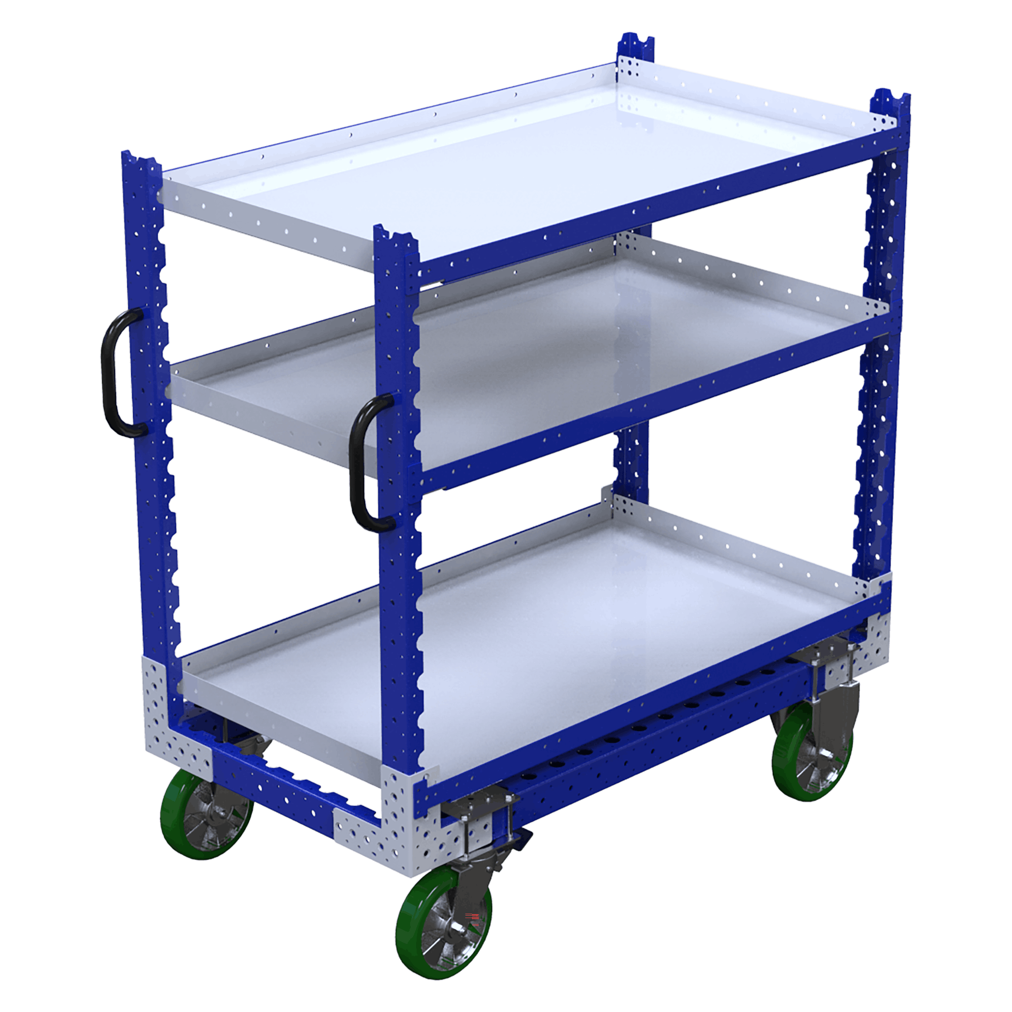 Flat Shelf Cart – 700 x 1260 mm | FlexQube