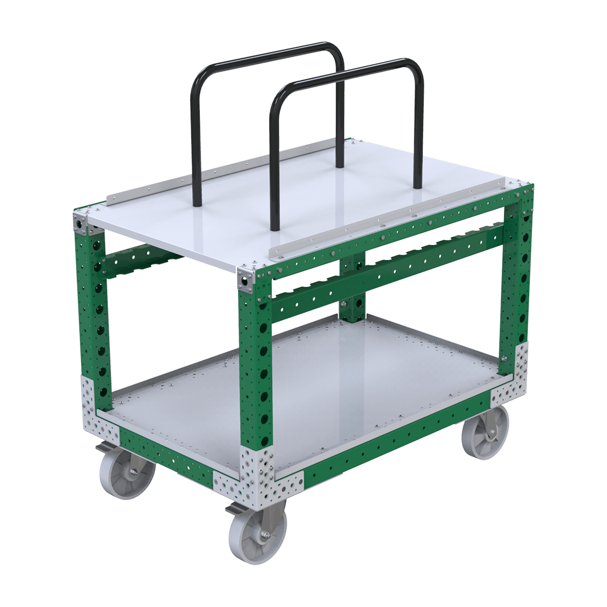 Mobile Workstation Cart- 820 x 1240 mm | FlexQube