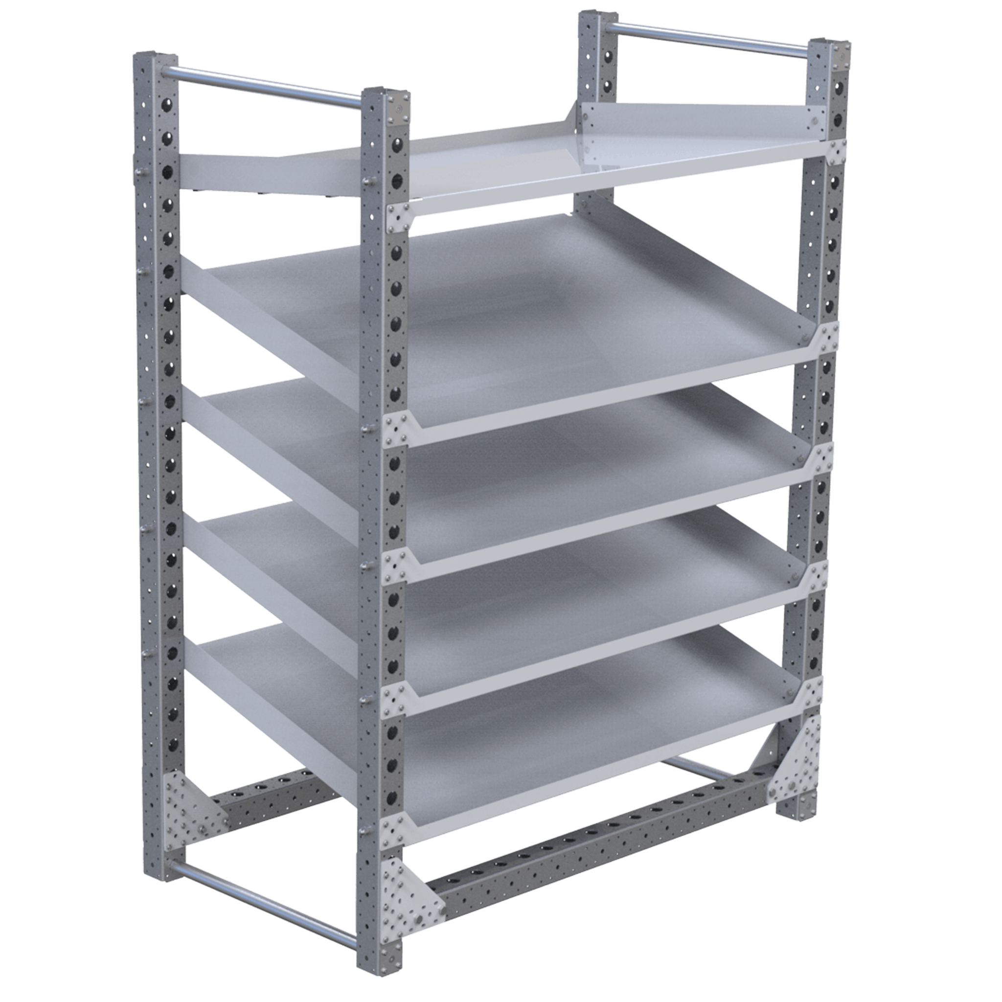 Flow Shelf Rack – 770 x 1400 mm | FlexQube