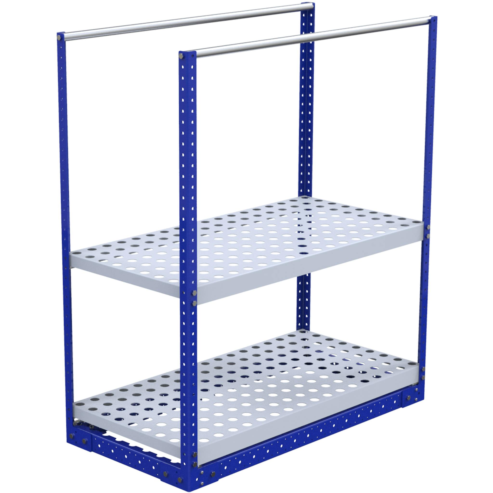 Flat Shelf Rack - 630 x 1260 mm | FlexQube