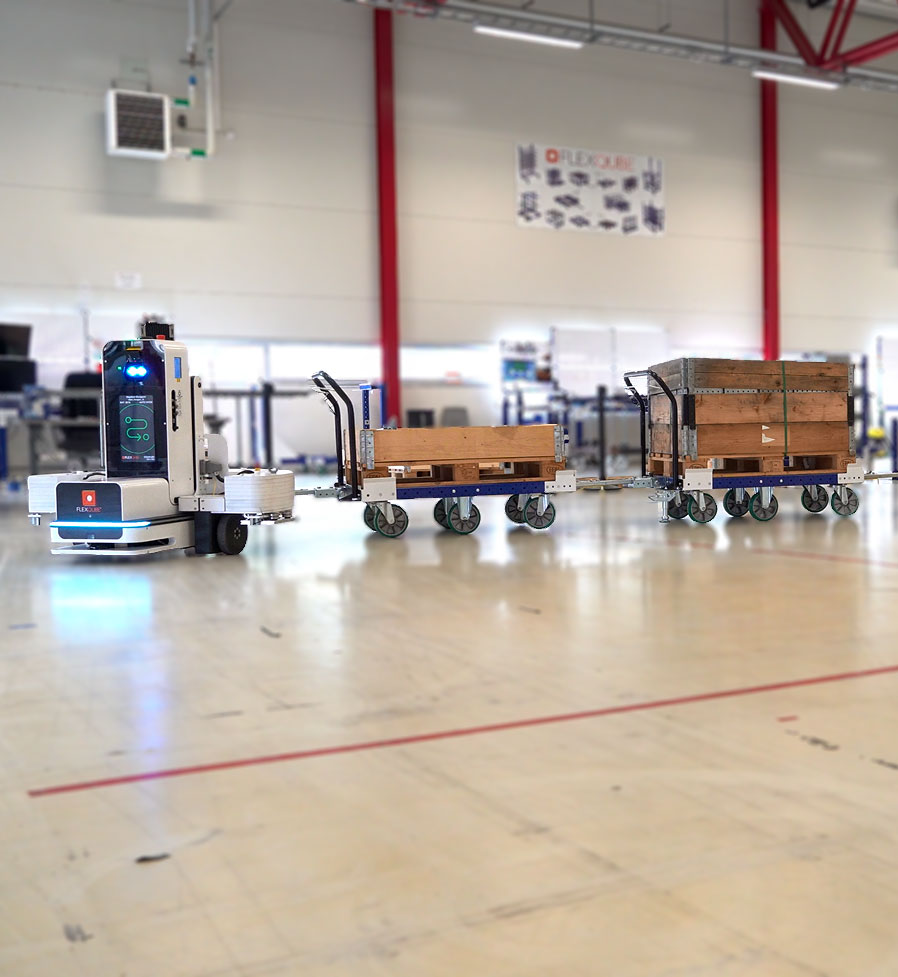 Modular Material Handling Carts | FlexQube