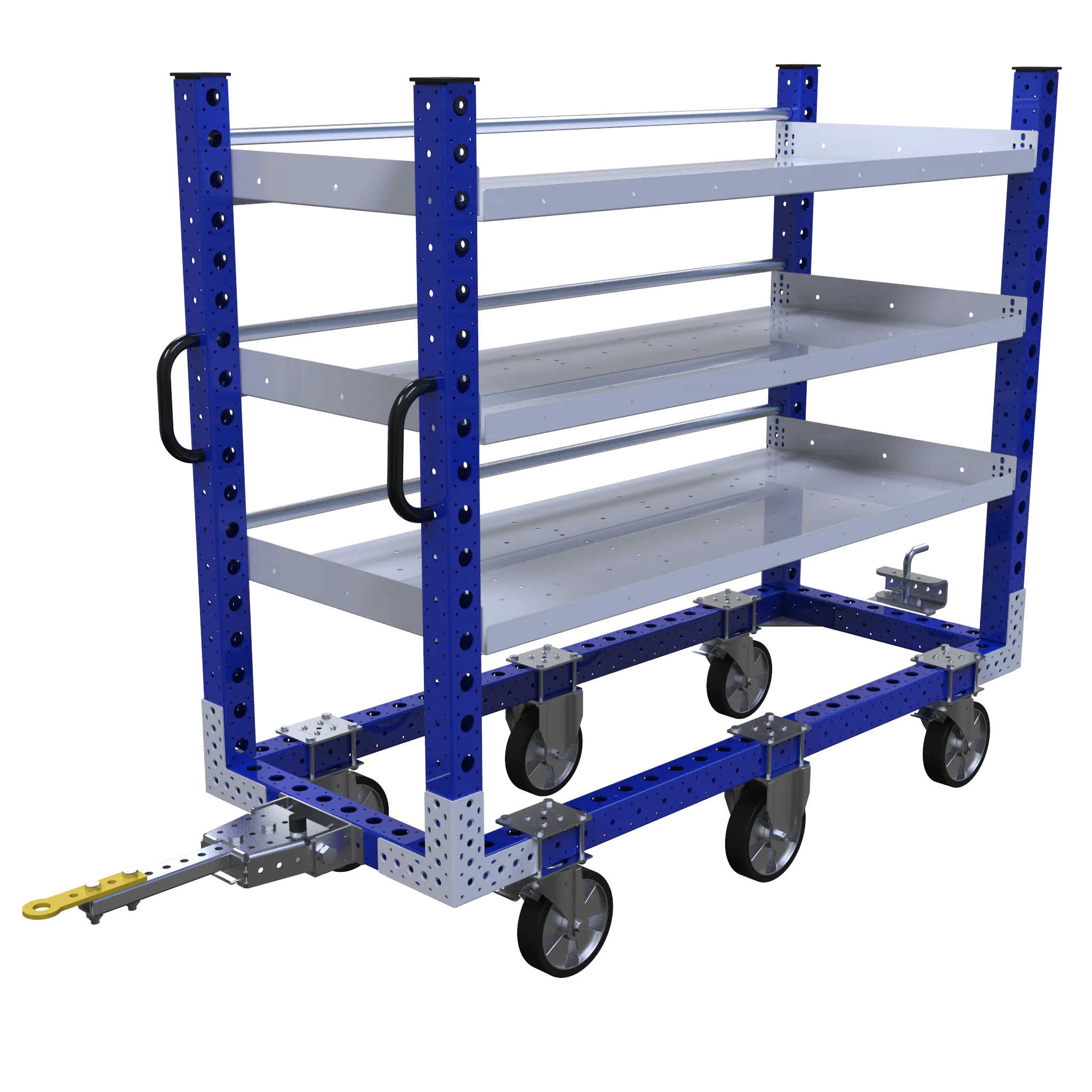 Flat Shelf Cart - 1750 x 700 mm | FlexQube