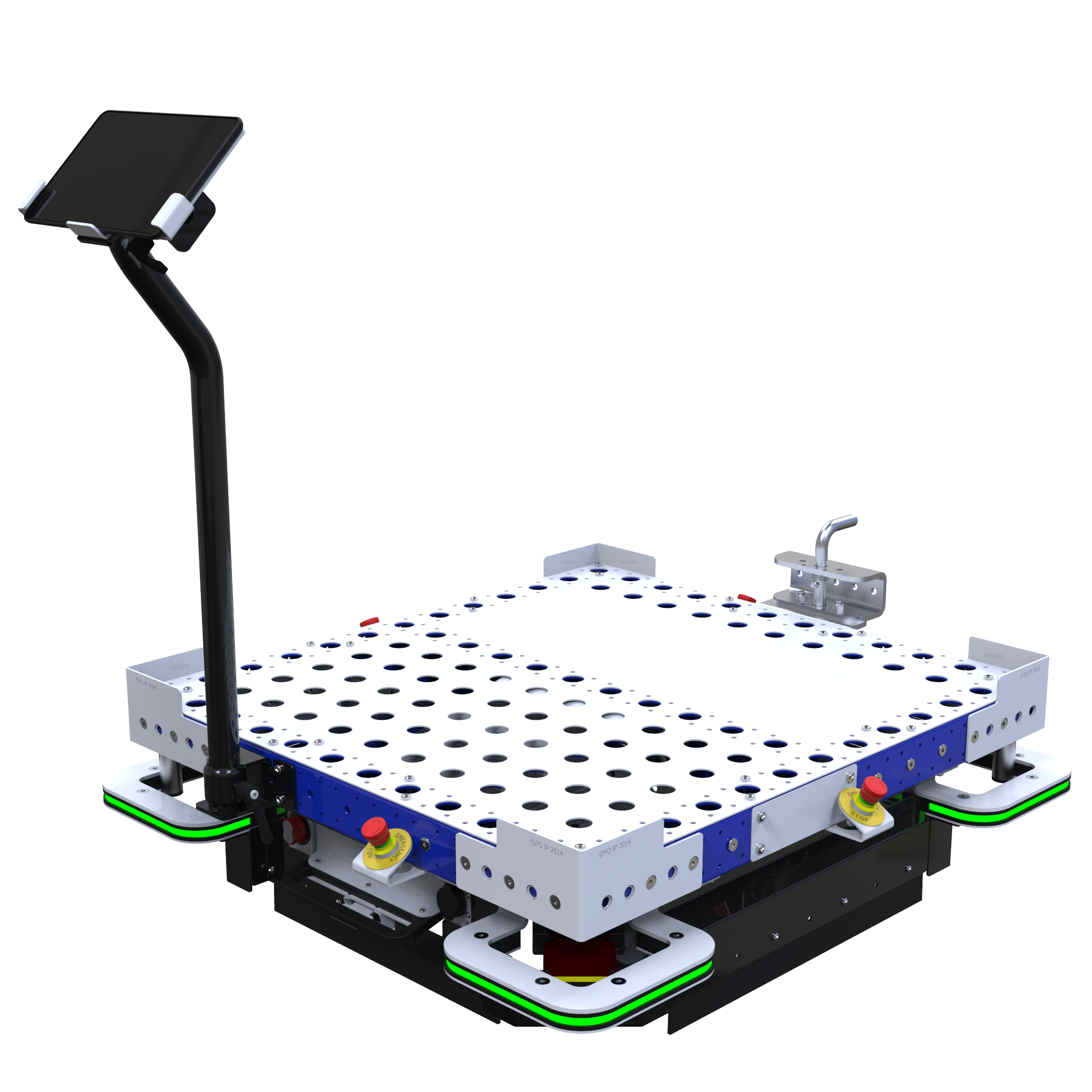 Towing Pallet AGV – 910 x 840 mm | FlexQube