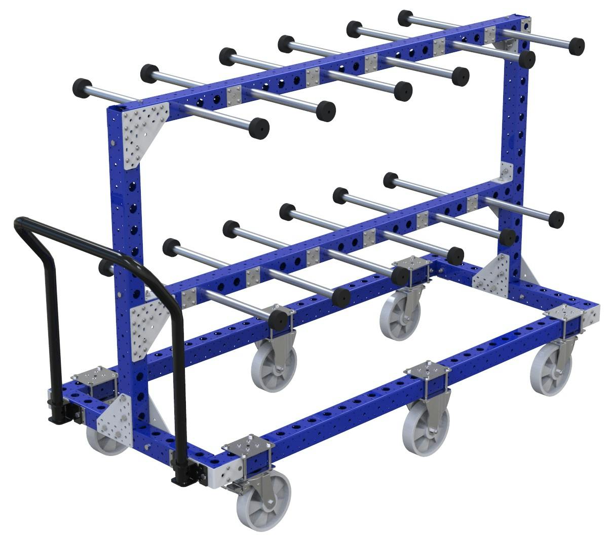 Carro para colgar - 840 x 1960 mm | FlexQube