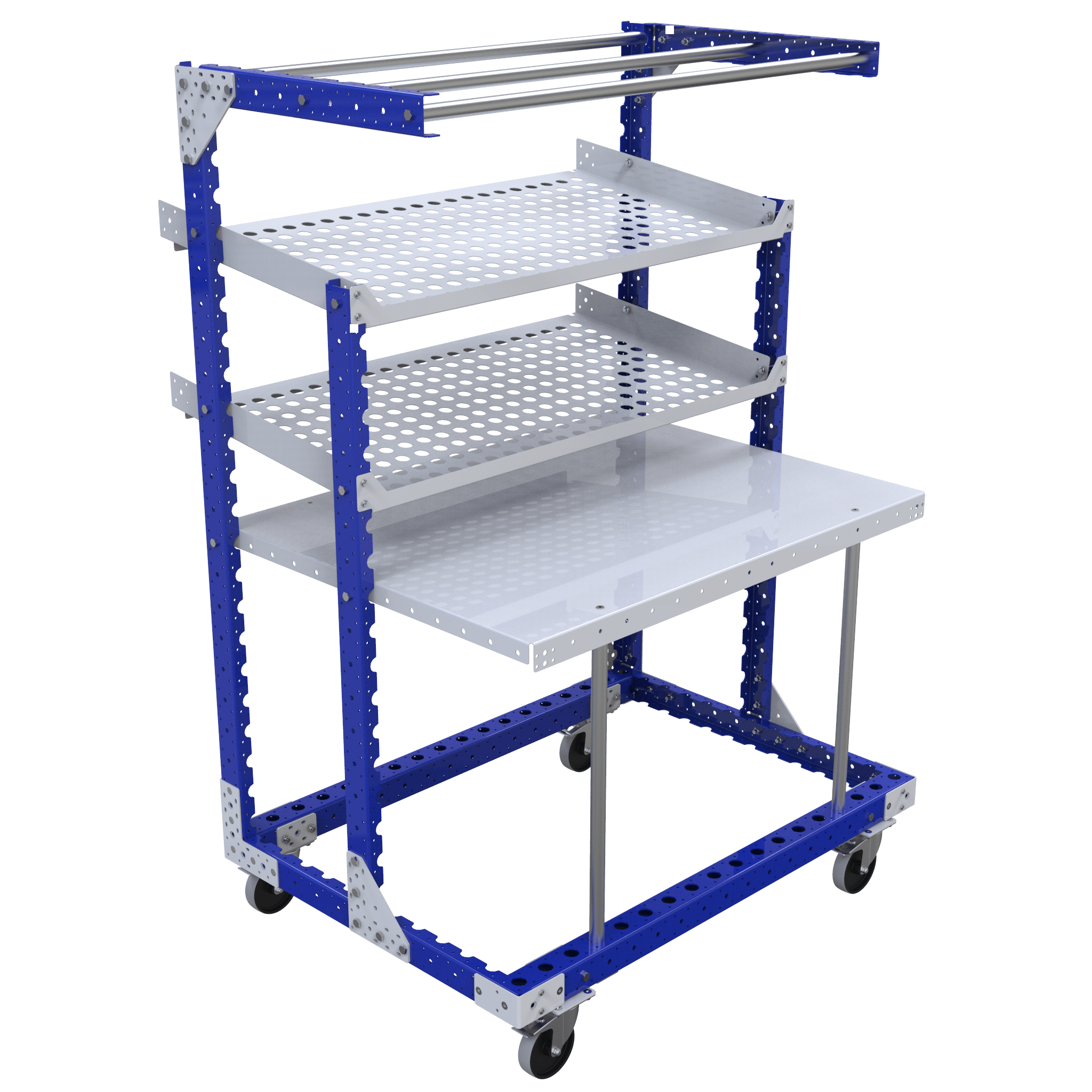 Workstation Cart – 910 x 1260 mm | FlexQube
