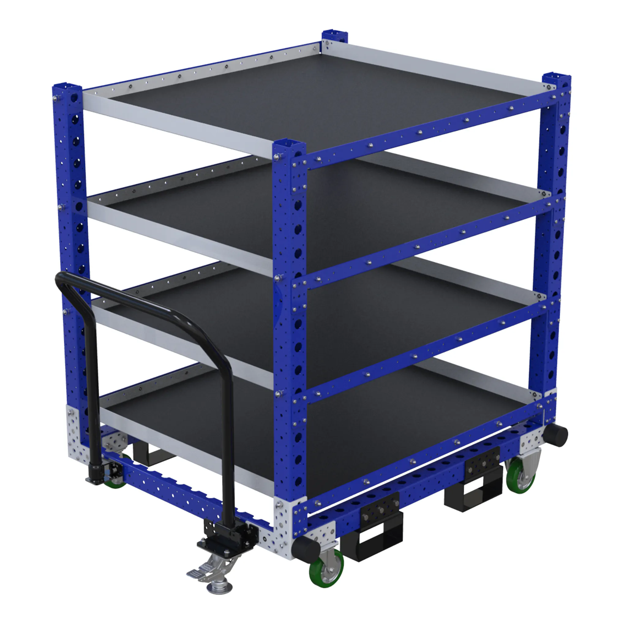 Flat Shelf Cart - 1050 x 1260 mm | FlexQube