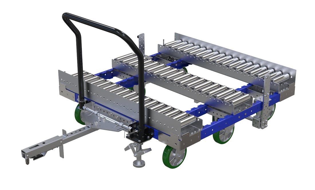 Roller transfer cart – 1260 x 1260 mm | FlexQube