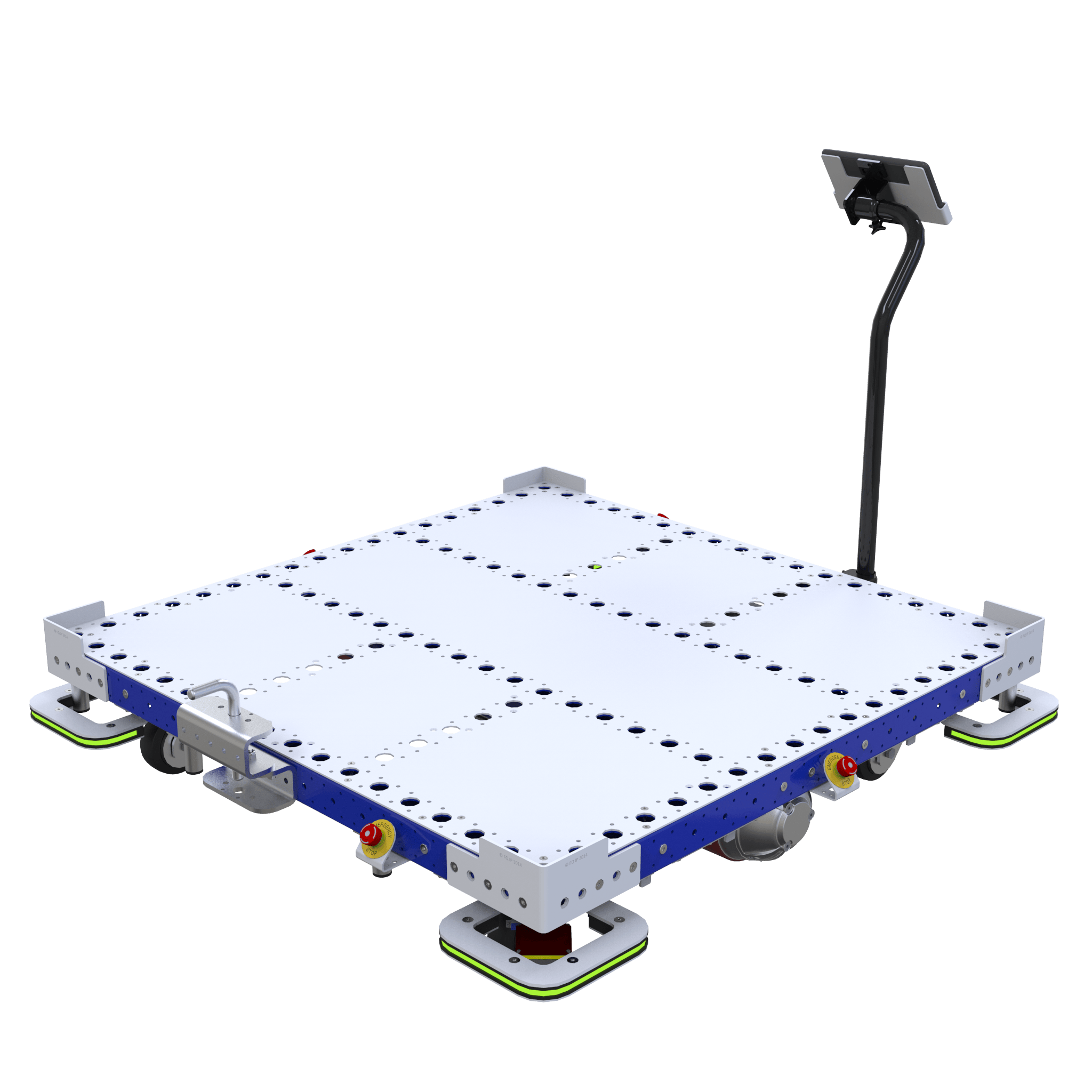 Towing Pallet AGV - 1260 x 1260 mm | FlexQube