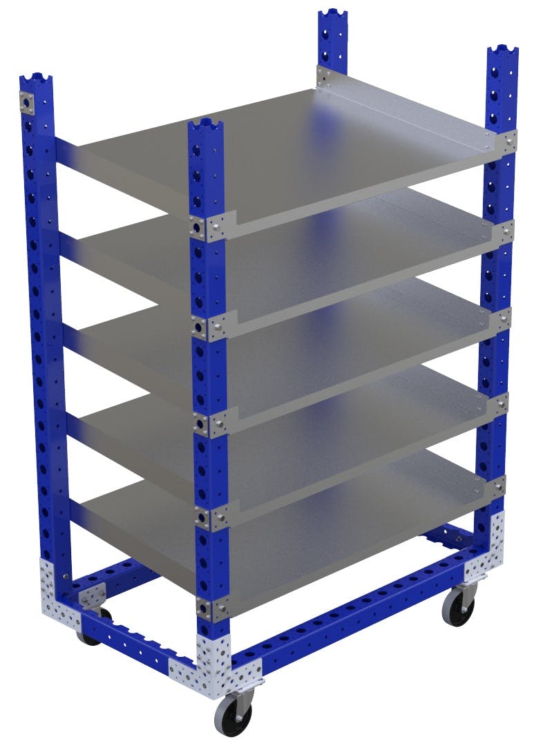 Flow Shelf Cart - 1260 x 770 mm | FlexQube