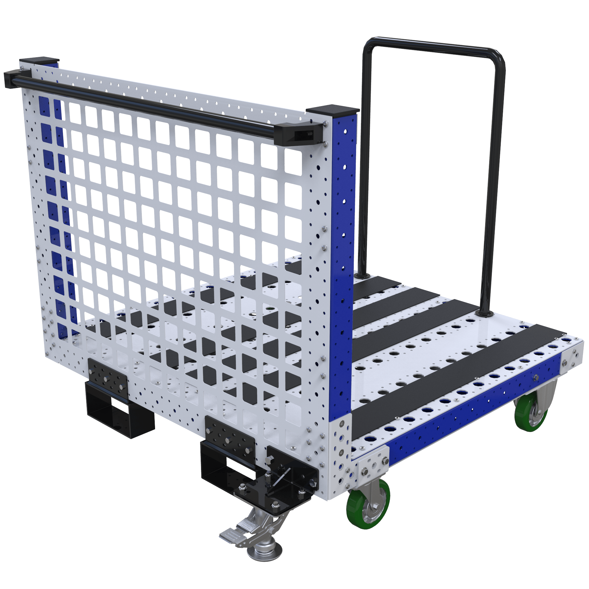Flat Deck Push Cart - 1050 x 1120 mm | FlexQube