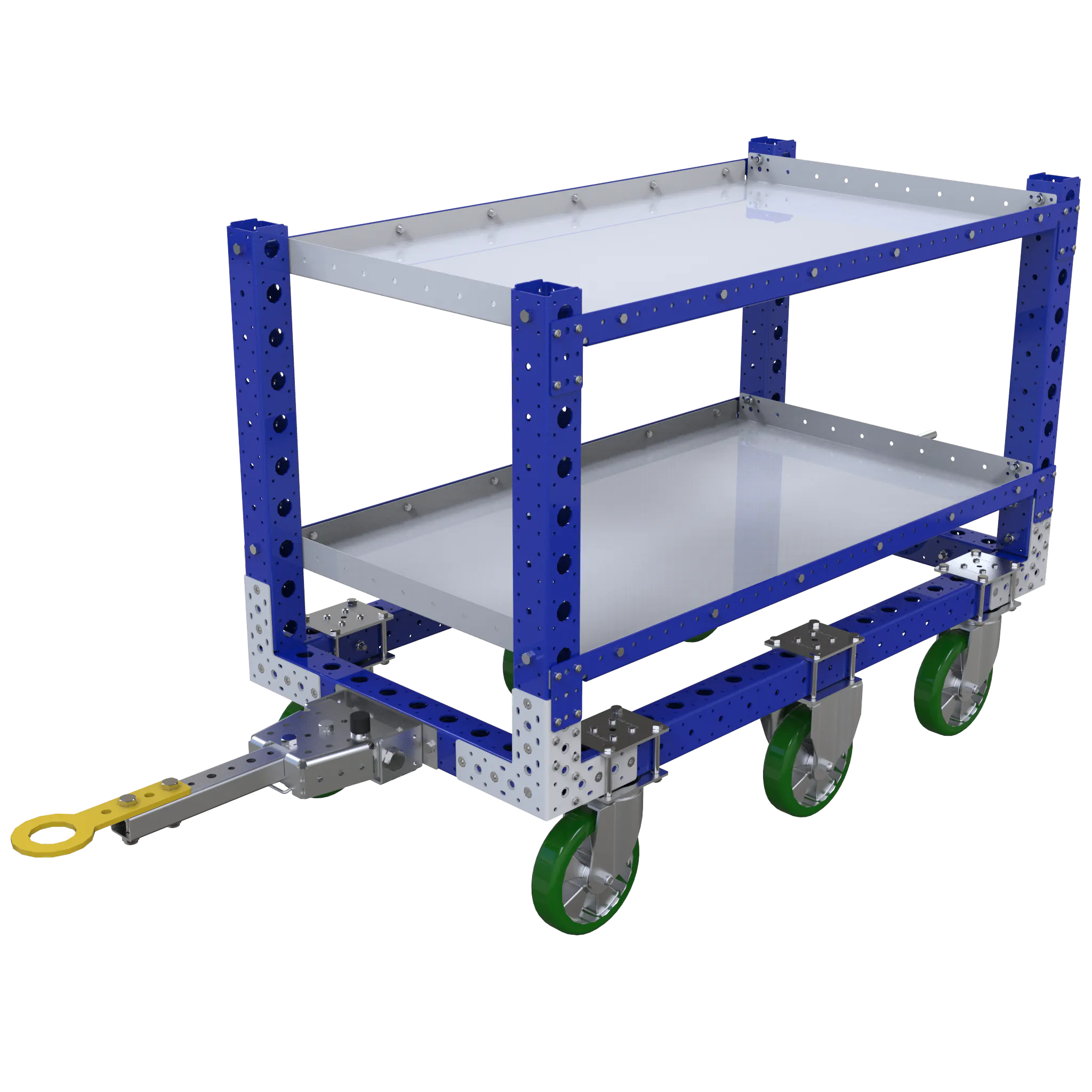 Shelf Tugger Cart - 700 x 1330 mm | FlexQube