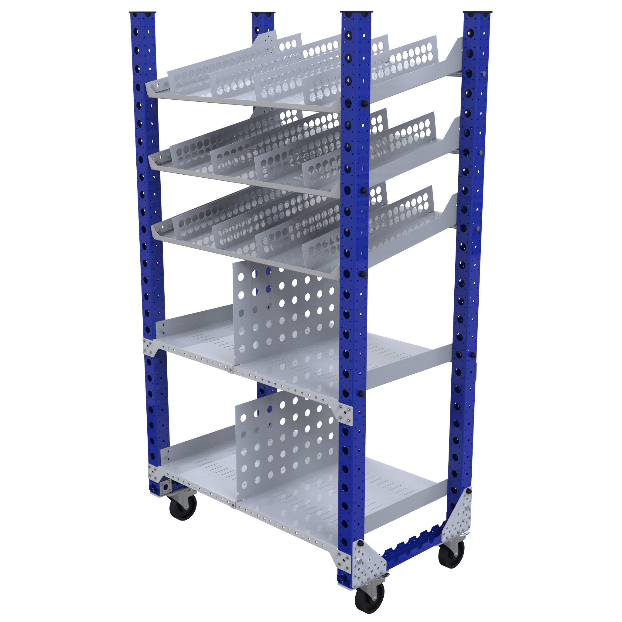 Shelf Cart – 700 x 1190 mm | FlexQube