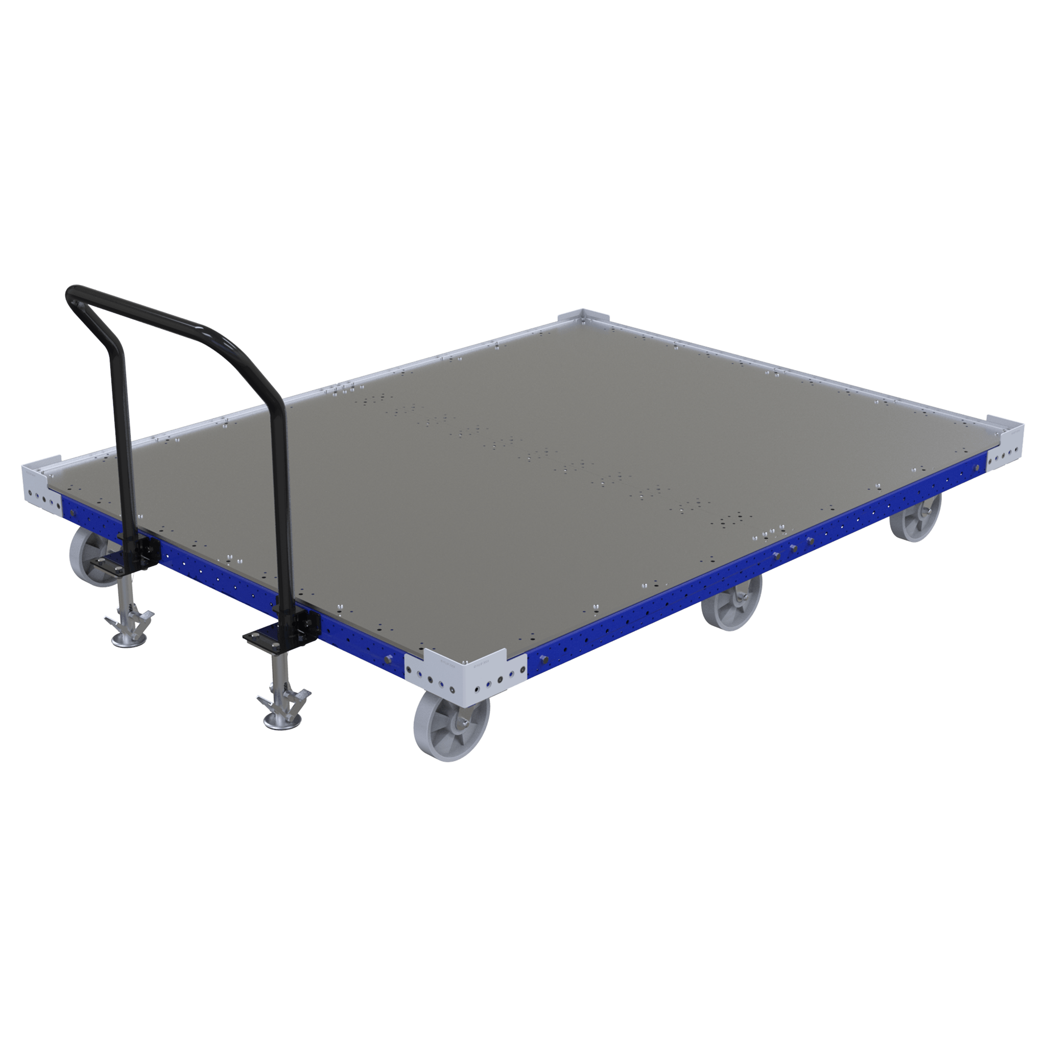 Flat Deck cart for Cardboards - 1750 x 2240 mm | FlexQube