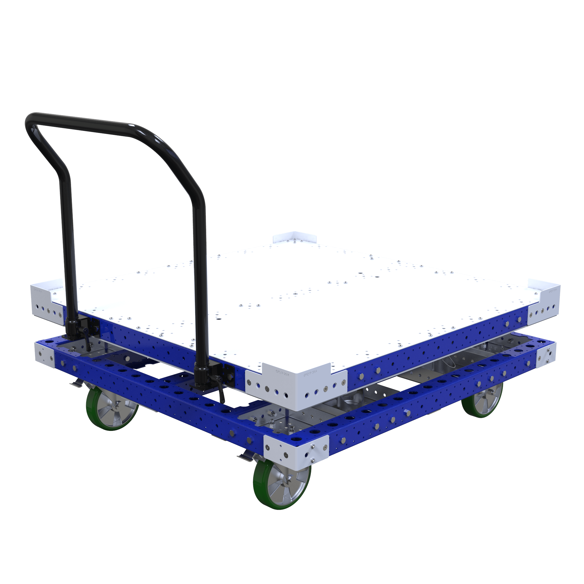 Rotating Pallet Cart-1260 x 1260 mm | FlexQube