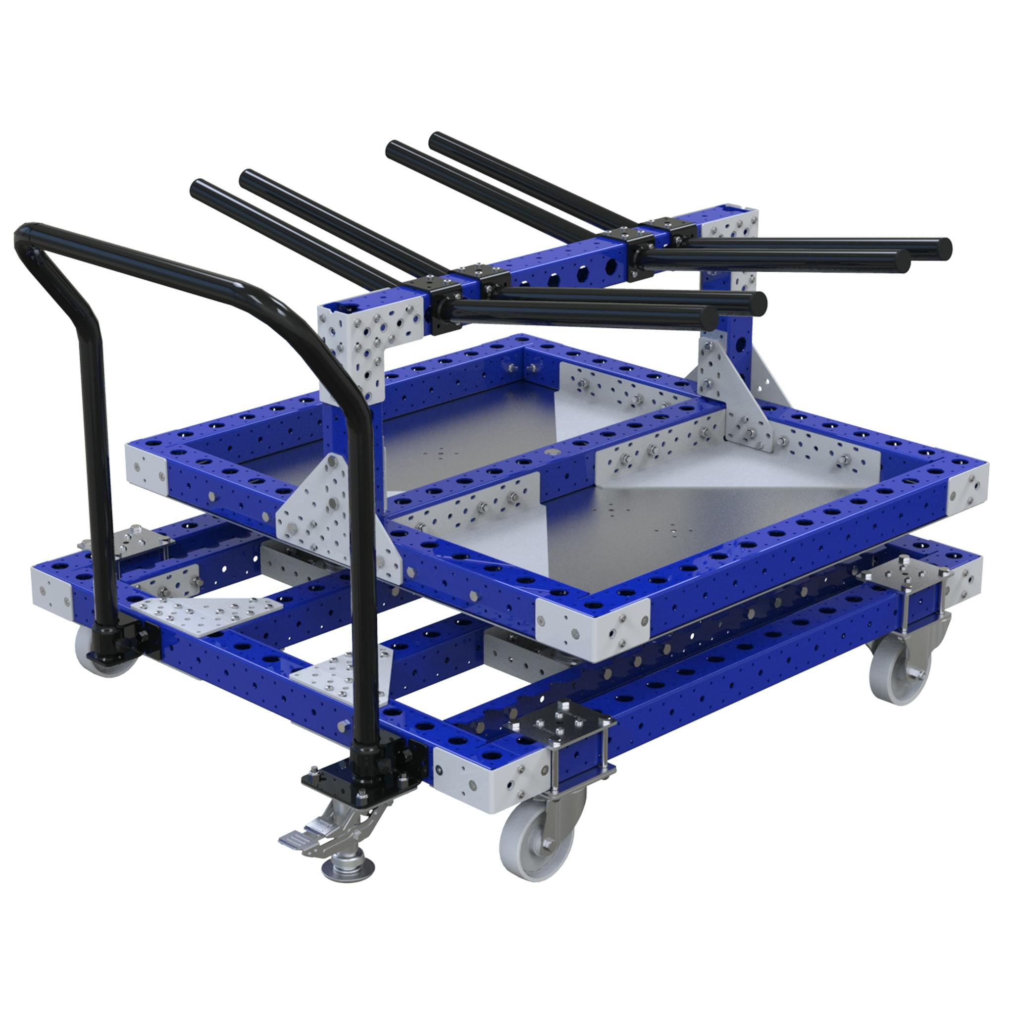 Rotating Cart w. Hangers - 1120 x 1190 mm | FlexQube