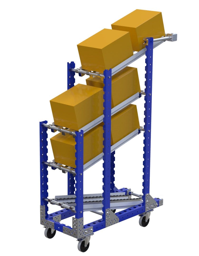 Flow rack - 1190 x 490 mm | FlexQube