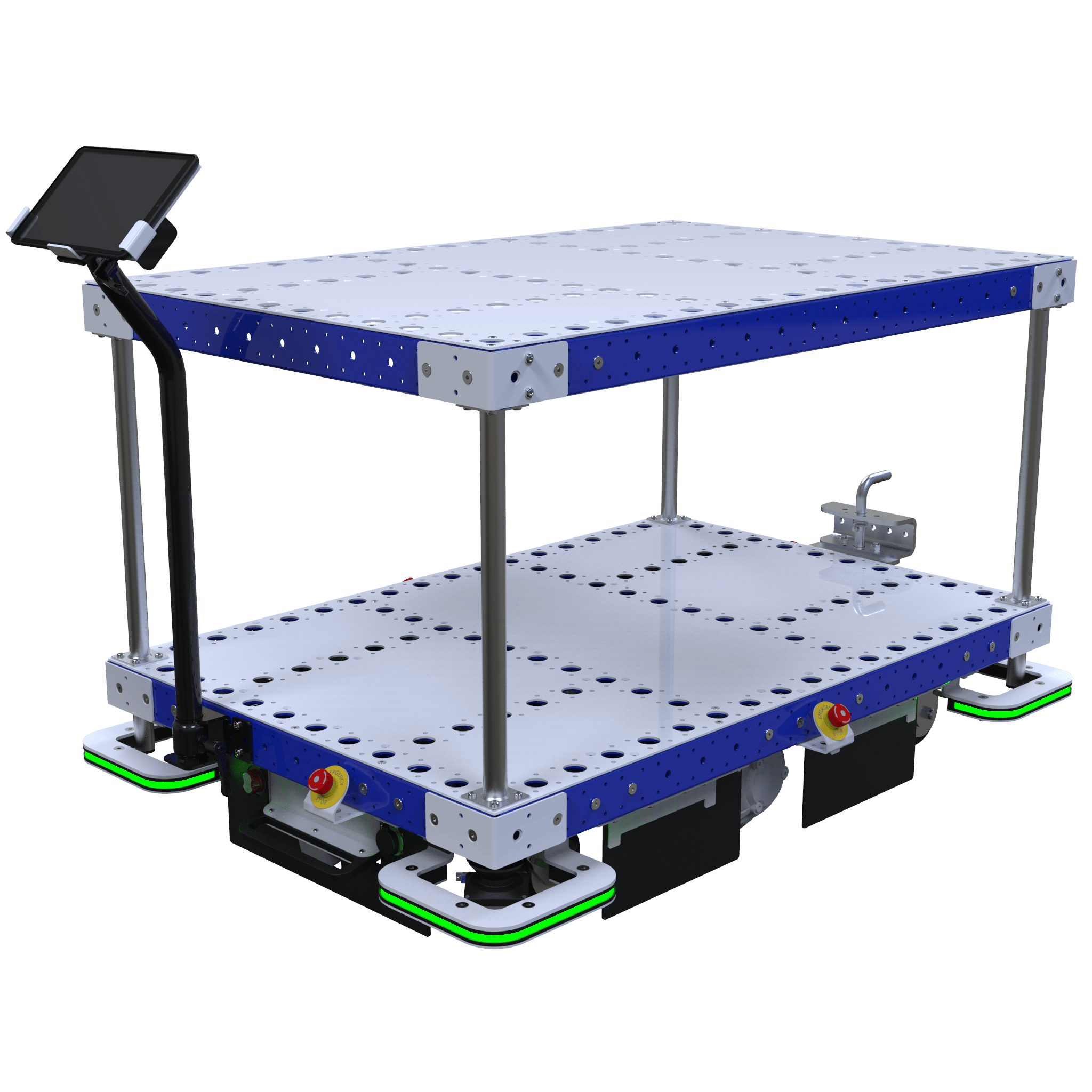 Towing Pallet AGV – 1260 x 840 mm | FlexQube