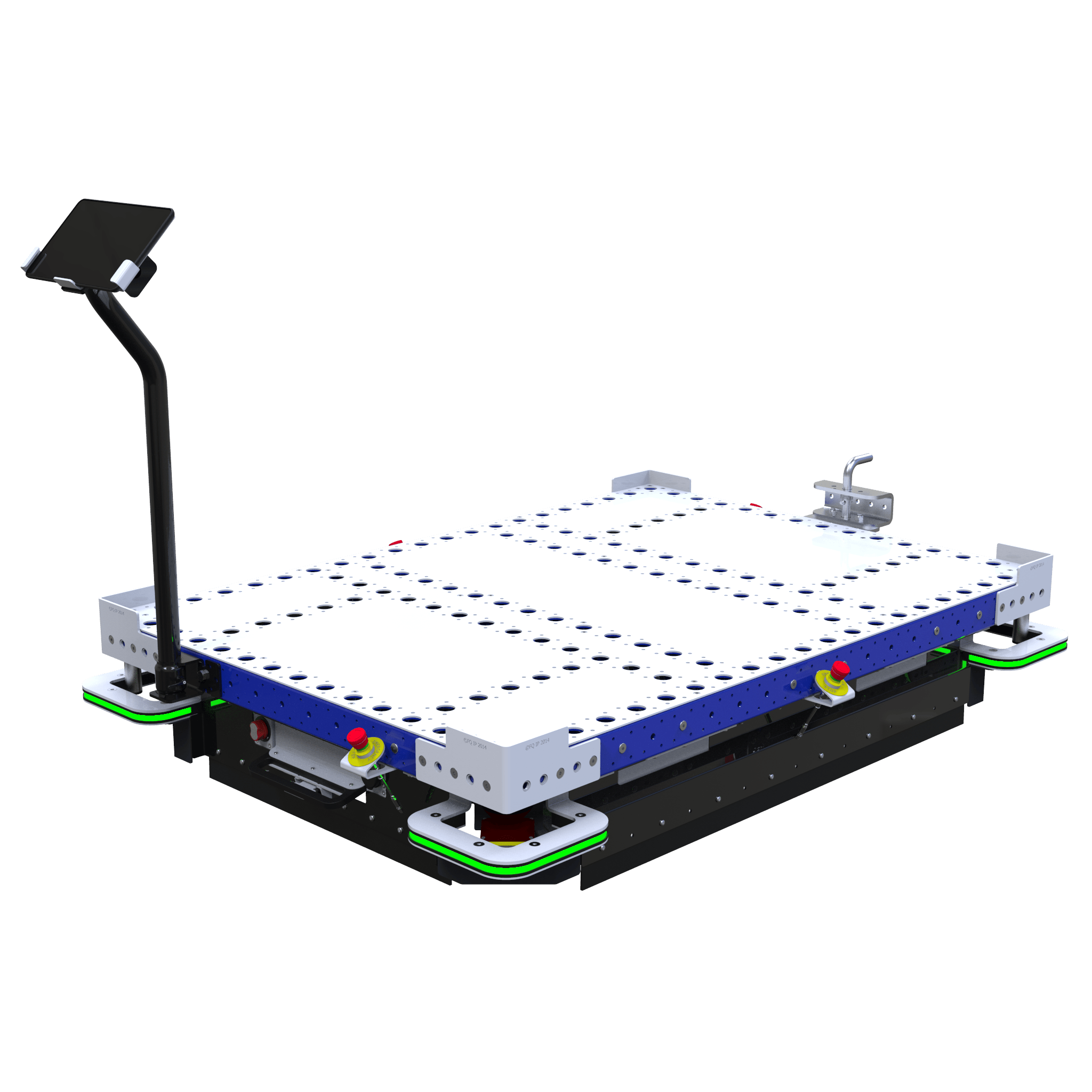 Towing Pallet AGV – 1470 x 1050 mm | FlexQube