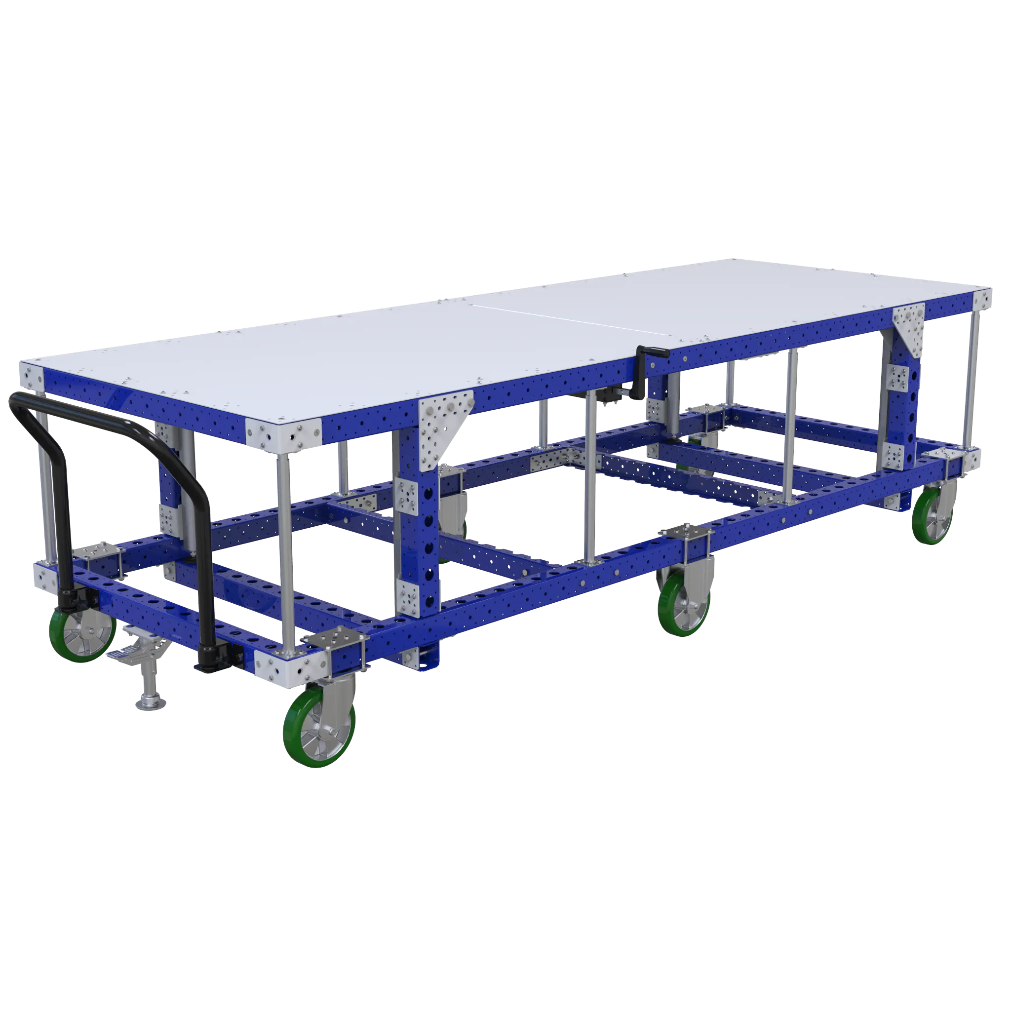 Adjustable Height Cart – 1120 x 3080 mm | FlexQube