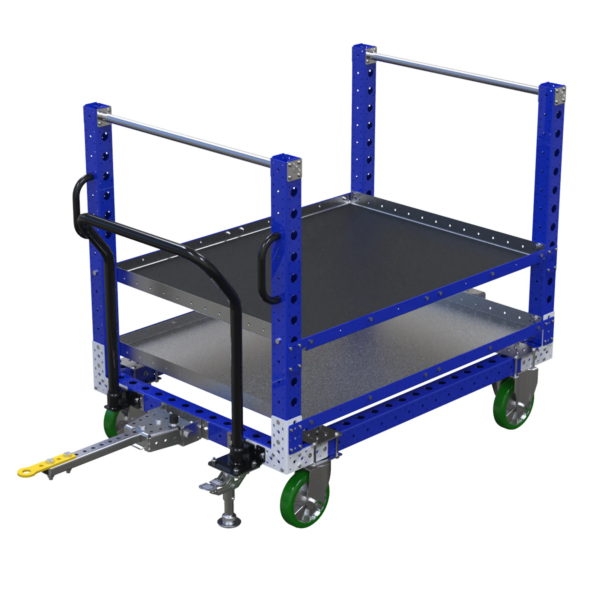 Shelf Tugger Cart - 980 x 1400 mm | FlexQube