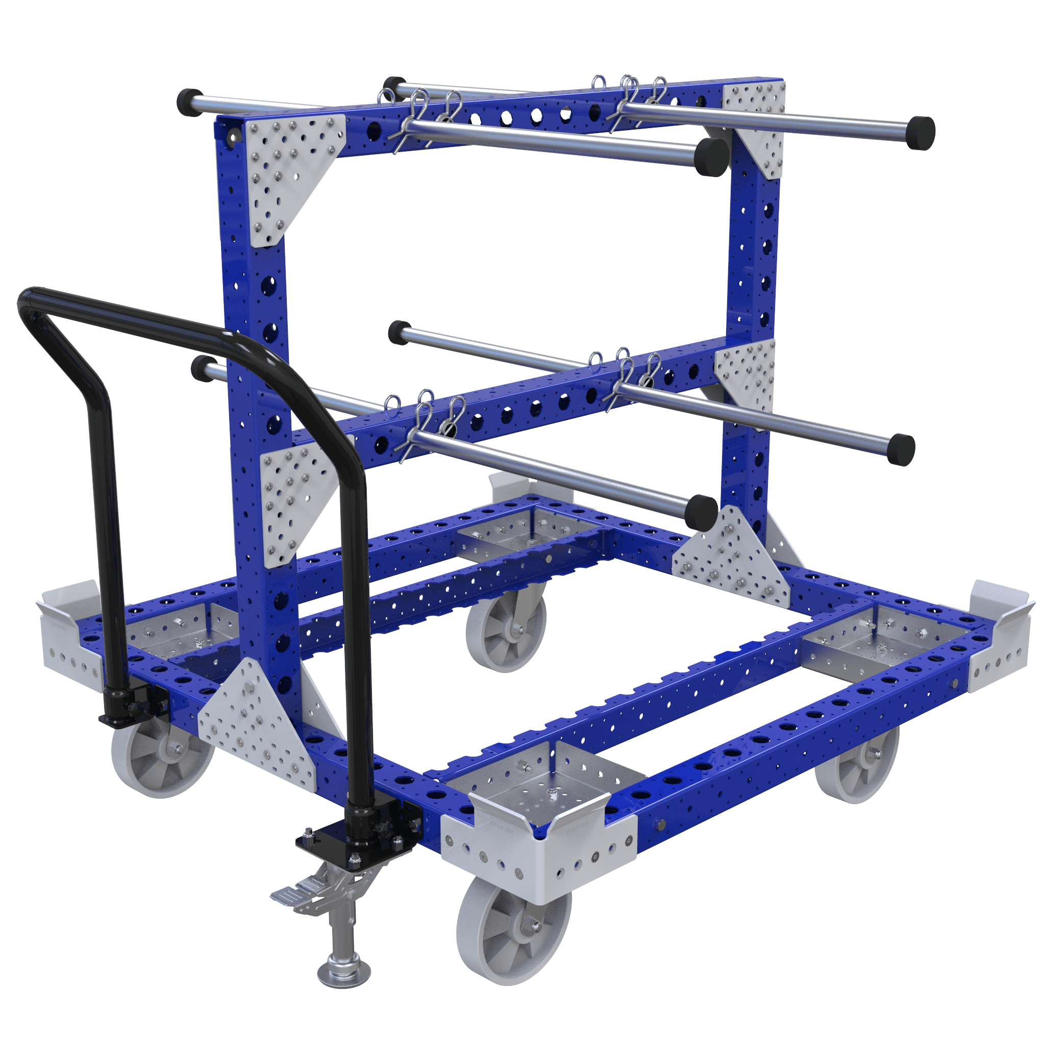 End Cap Kit Cart - 1260 x 1260 mm | FlexQube