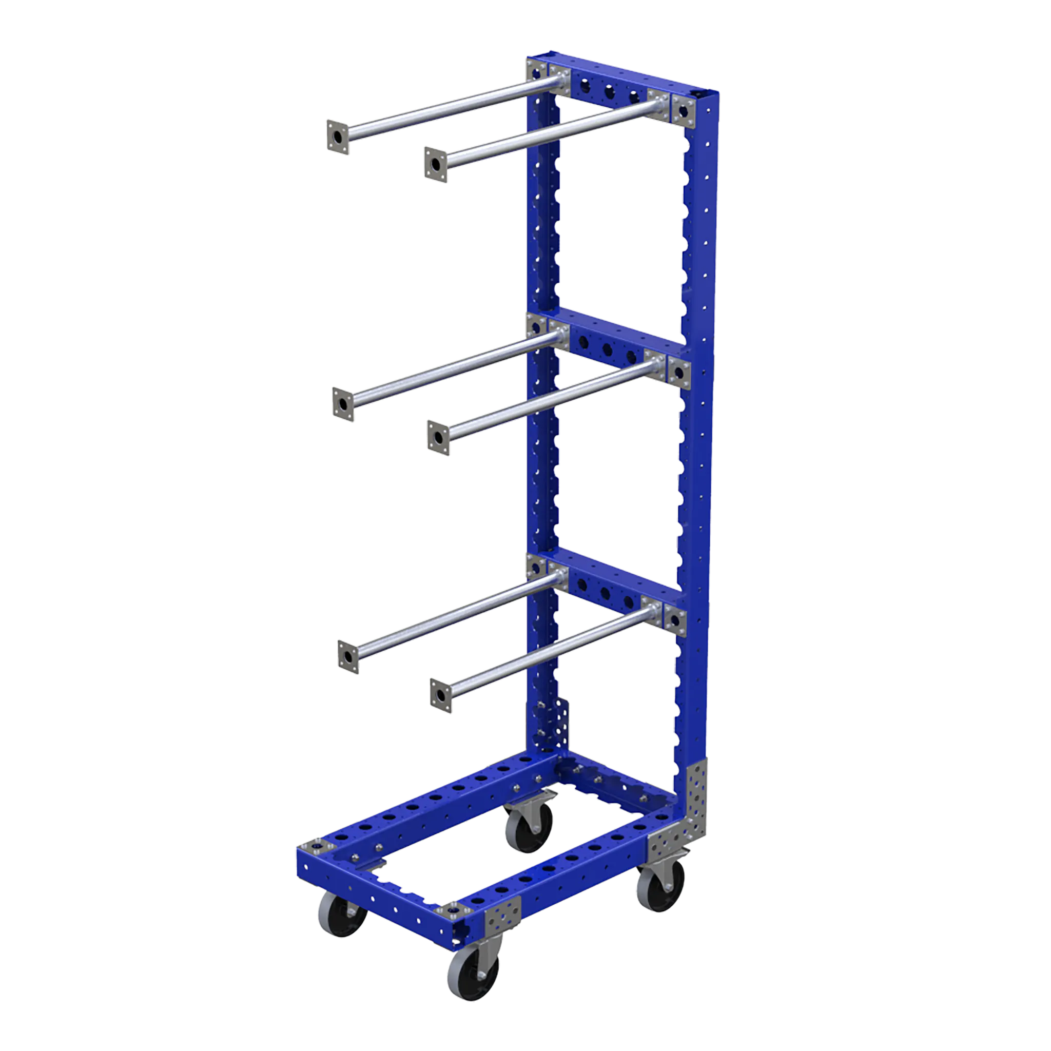 Cart With Horizontal Hangers-770 x 490 mm | FlexQube