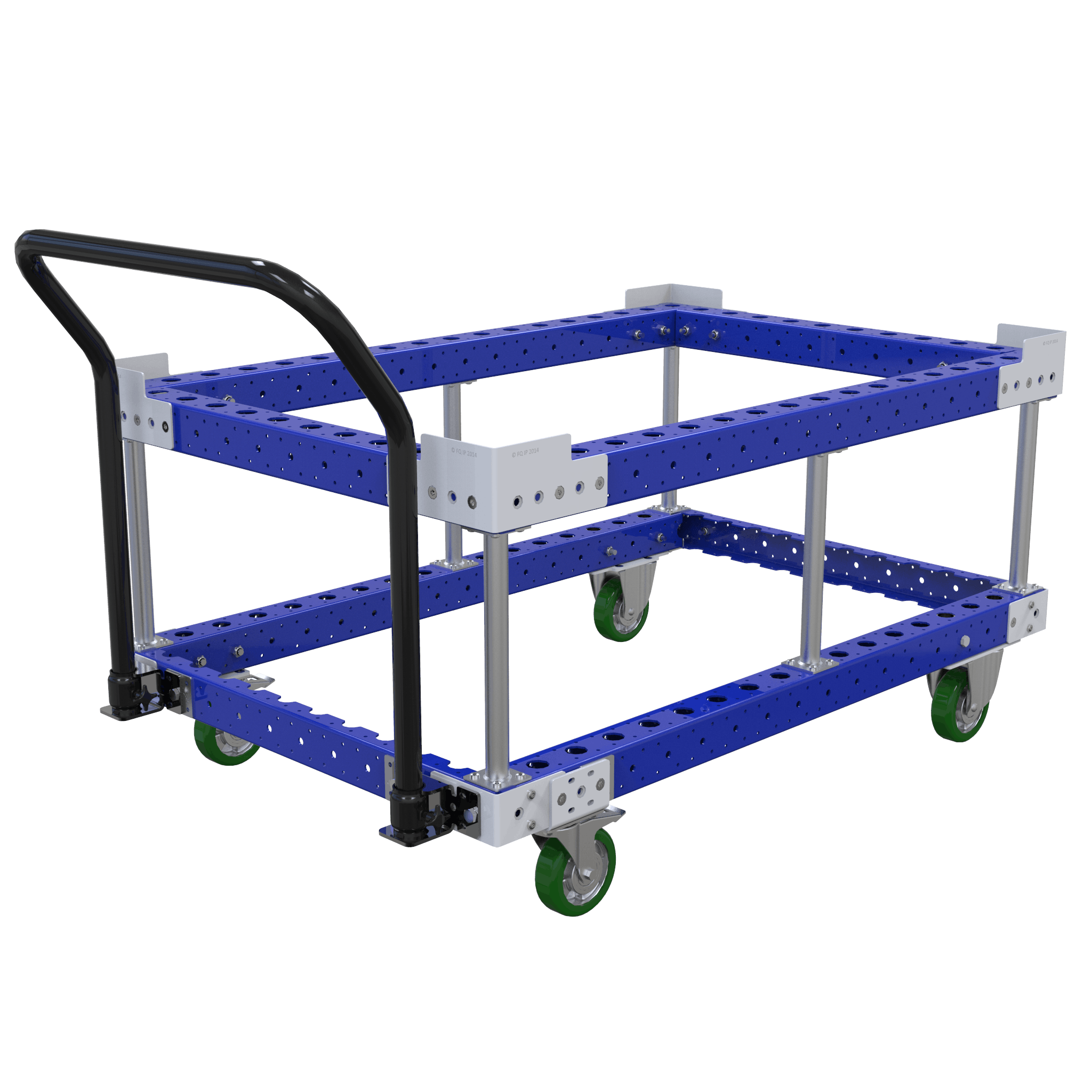 Pallet Push Cart - 840 x 1260 mm | FlexQube