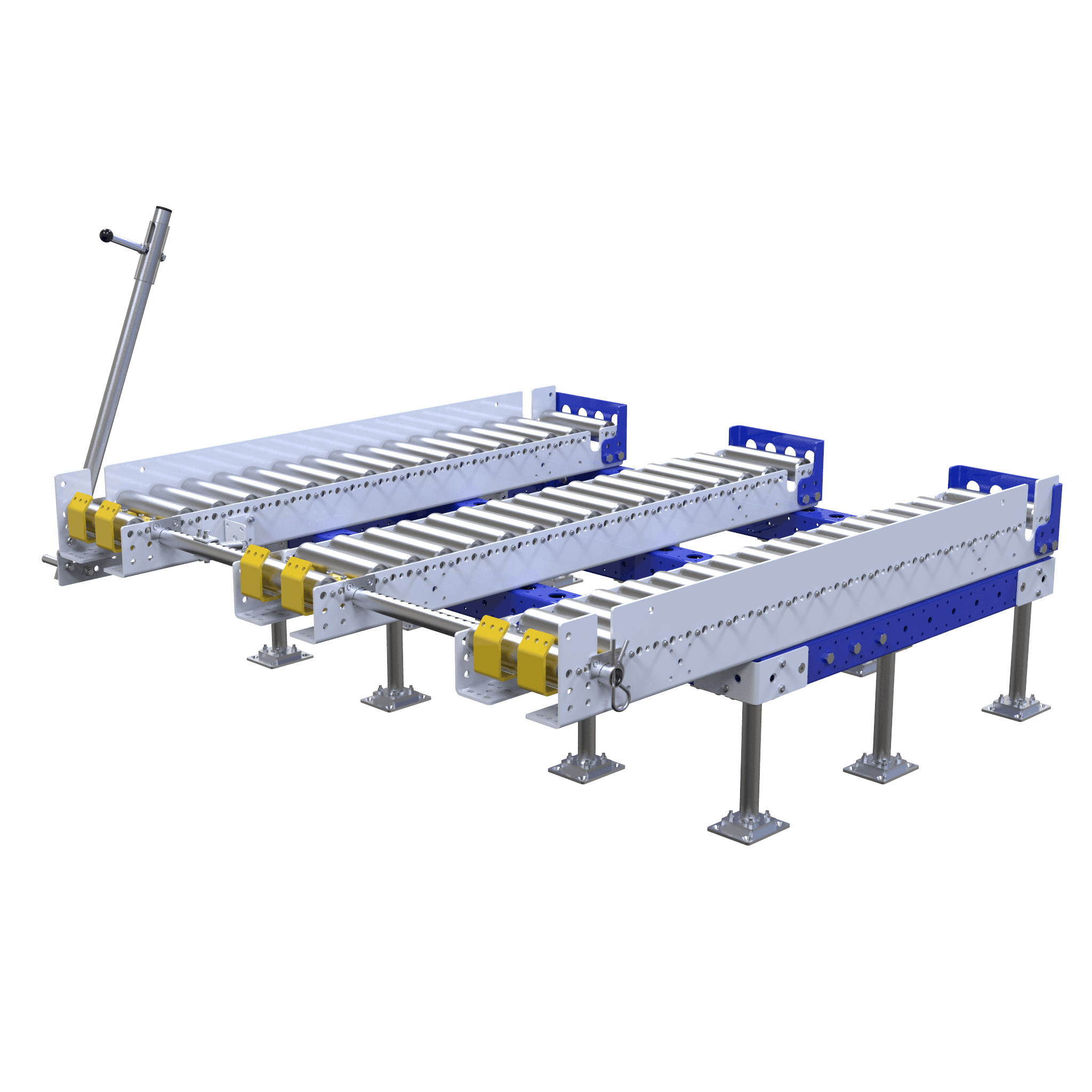 Steel Roller Rack - 1260 x 1260 mm | FlexQube